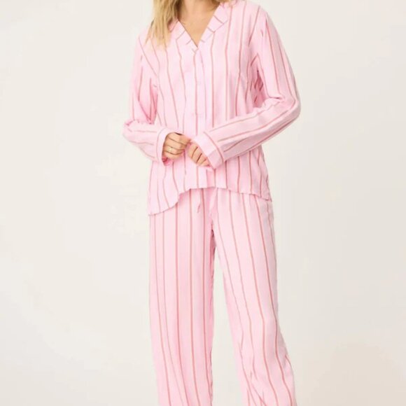 PJ Salvage | Intimates & Sleepwear | Pj Salvage Candy Pink Stripe Set ...